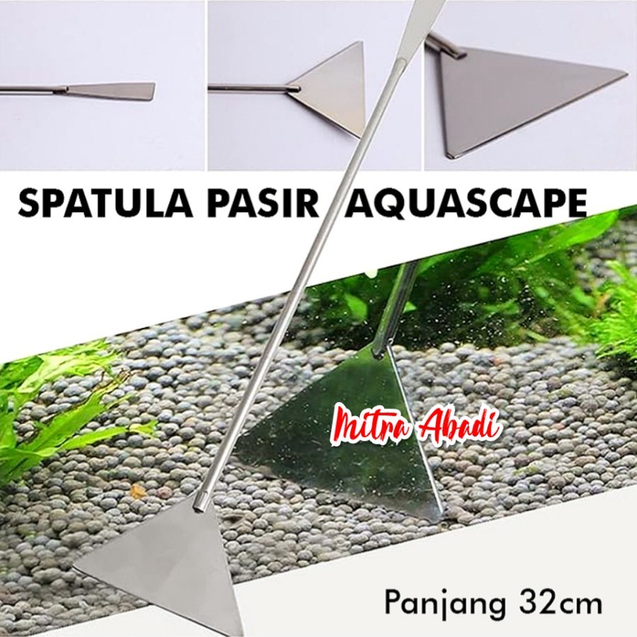 Jual Spatula Pasir Aquascape / Sand Scraper Stainless Steel | Shopee ...