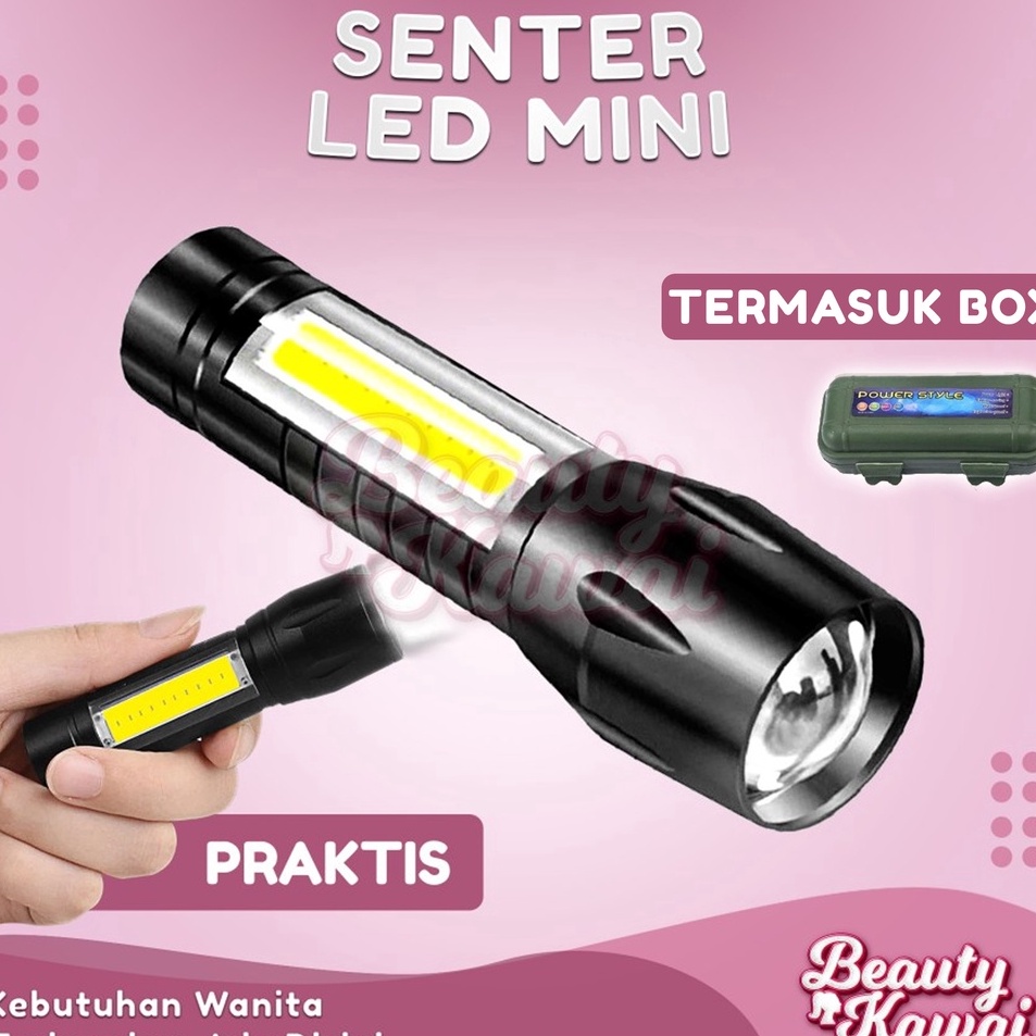 Jual Harga Terbaik Senter Mini Welite COB 3 Lumens XPE Rechargeable ...