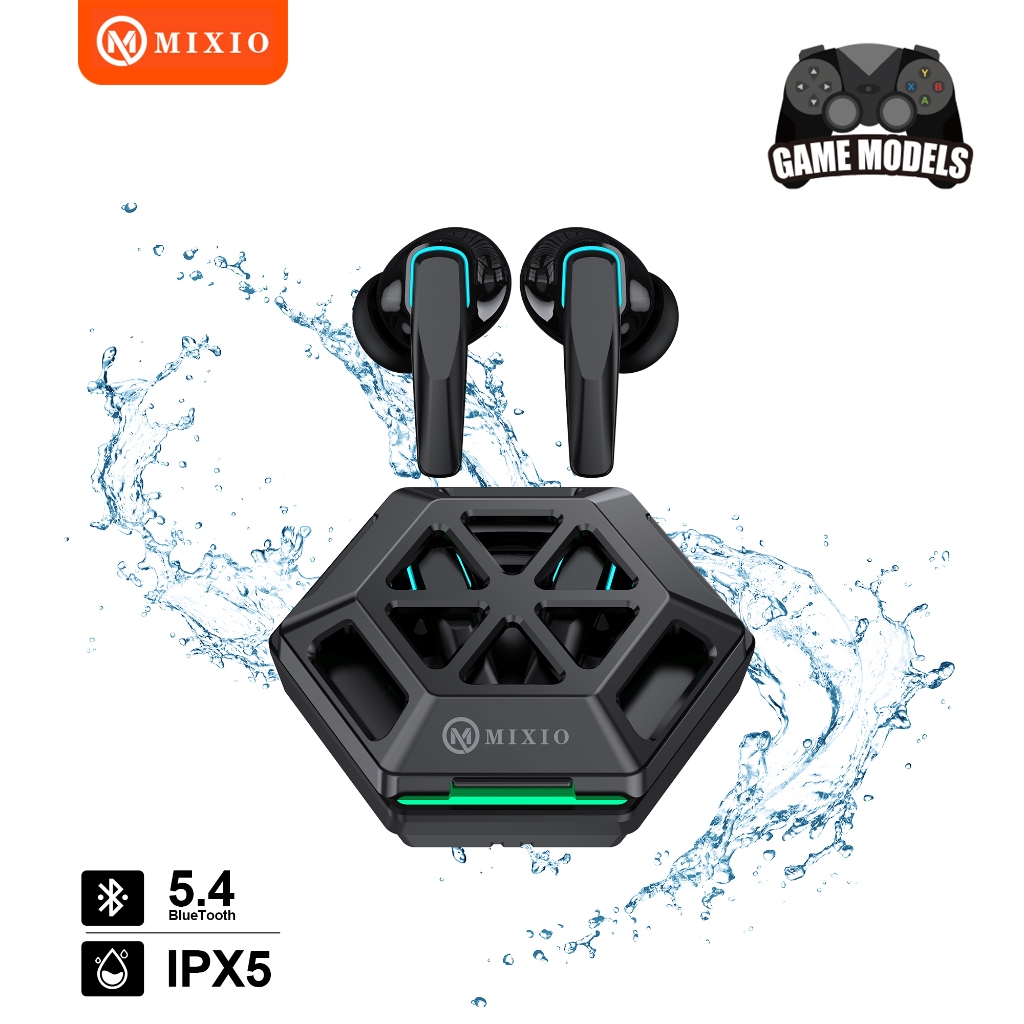 Jual MIXIO X22 TWS Gaming Bluetooth Earphone Super Bass True Wireless ...