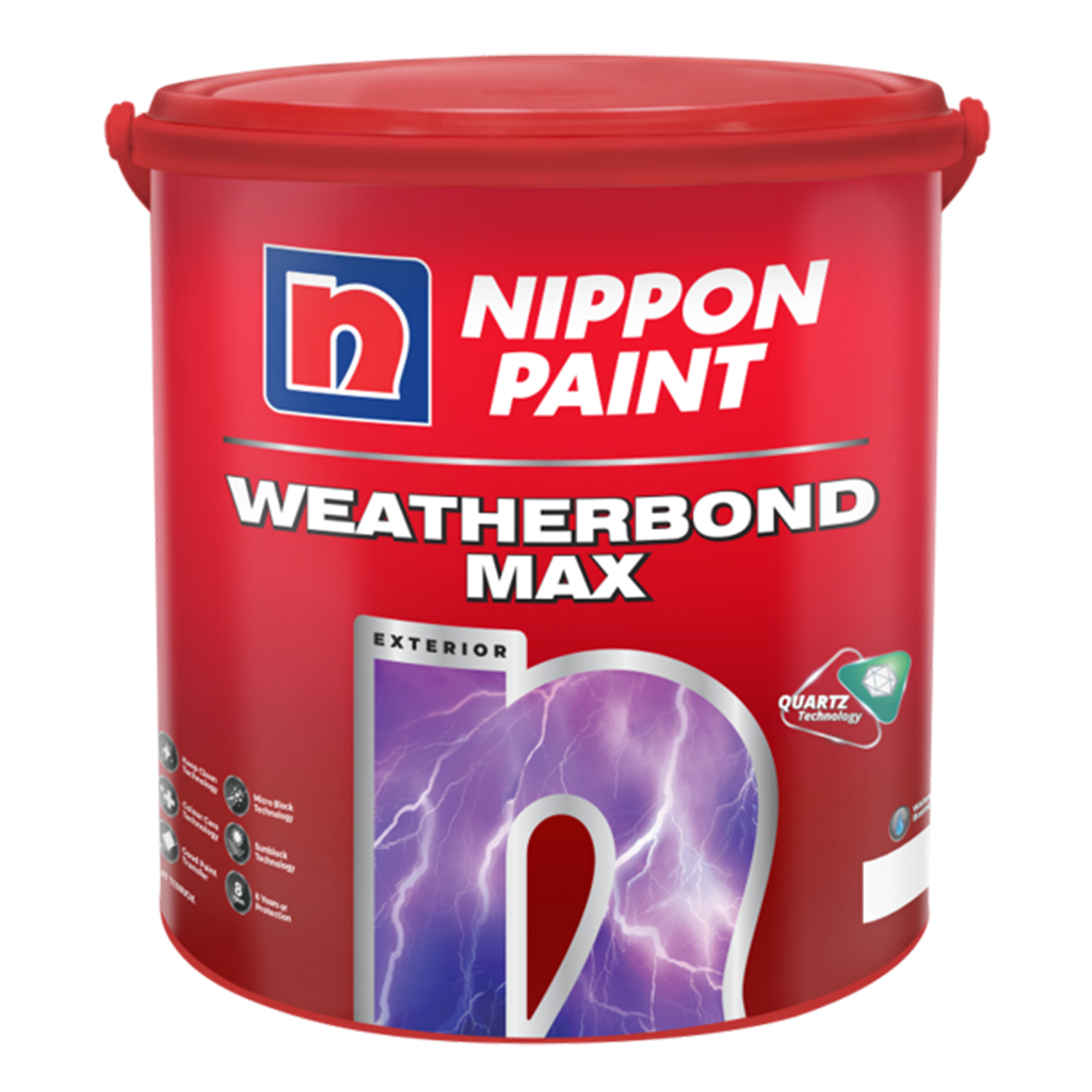 Jual Cat Nippon Paint - WEATHERBOND MAX - Brilliant White - Galon 2,5 ...