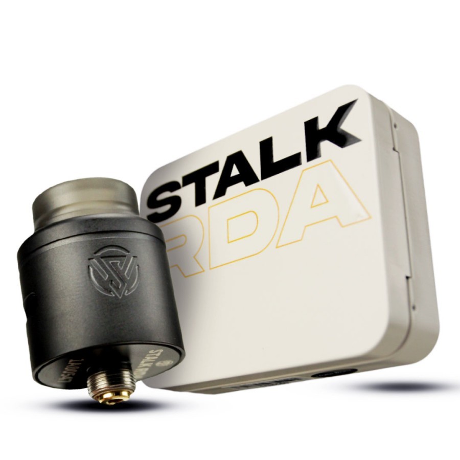 Jual RDA Stalk Matte Black 22MM Single Coil Authentic | Shopee Indonesia