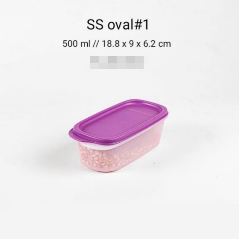 Jual TUPPERWARE Smart Saver Oval 1 | Shopee Indonesia