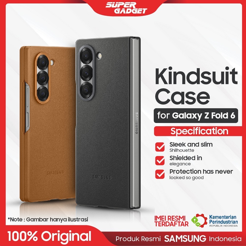 Jual Casing Samsung Galaxy Z Fold 6 Kindsuit Case Kulit Hardcase Cover ...
