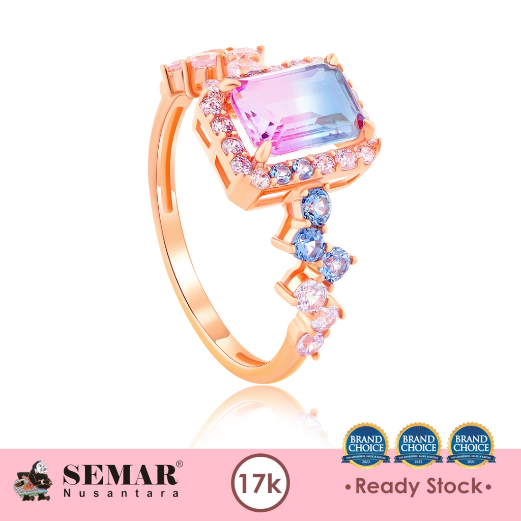 Jual Cincin Emas Orola Romance Ring Collection Gold 17K Semar Nusantara | Shopee Indonesia