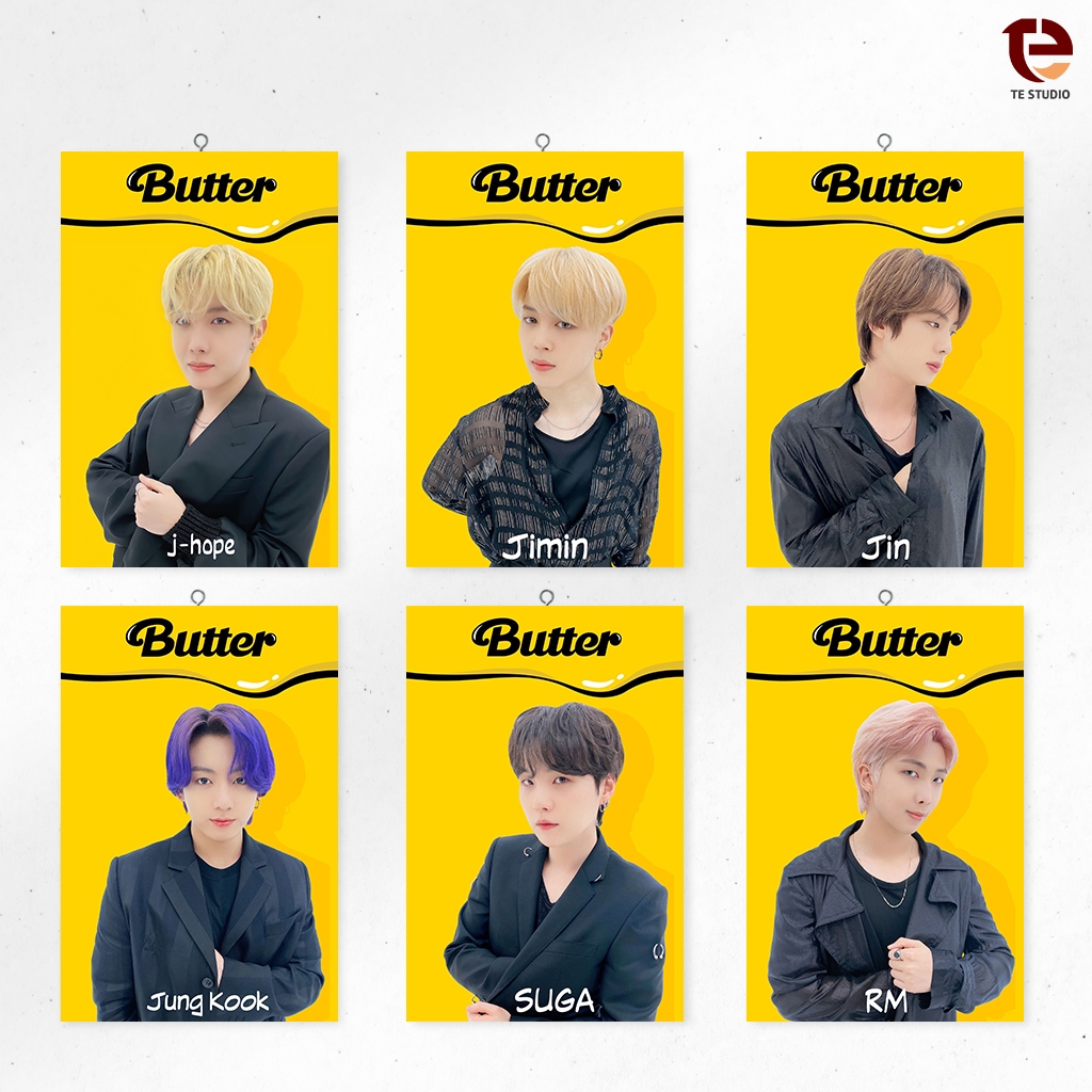 Jual Poster BTS BUTTER New Desain Walldecor Hiasan Dinding BANGTAN BOYS ...
