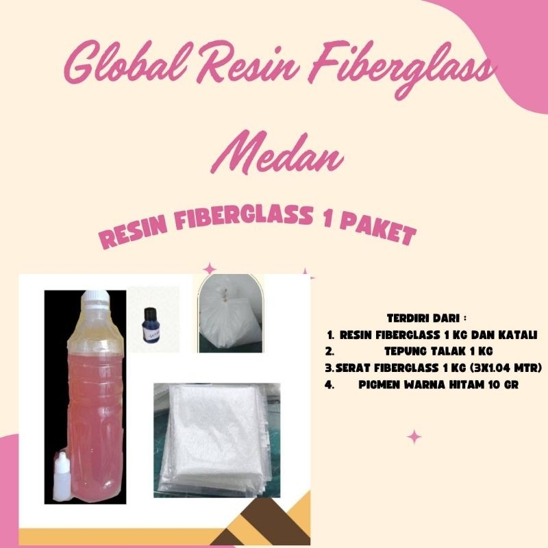 Jual resin fiberglass pelapis box speaker/resin fiberglass 1 paket ...