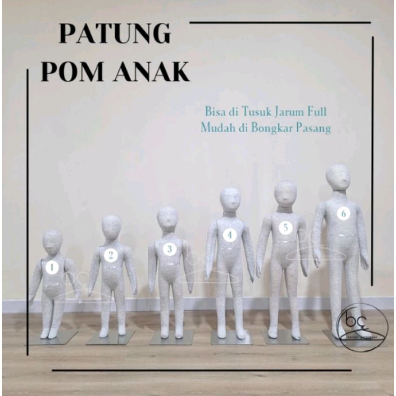 Jual Patung Manekin Full Foam Body Foam Anak Manekin Foam Busa Manekin ...