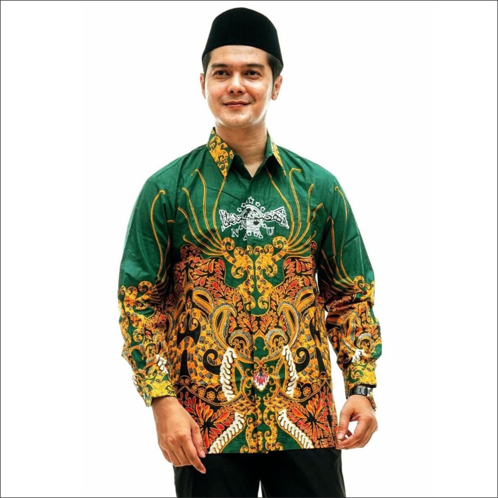 Jual Kemeja NU Abad 2 Batik NU Abad 2 Seragam NU Terbaru Batik NU ...