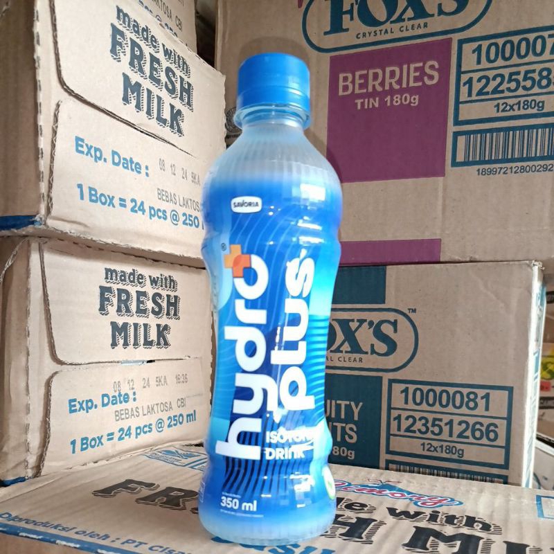Jual hydro plus isotonic drink 350ml 1 karton isi 12pcs | Shopee Indonesia