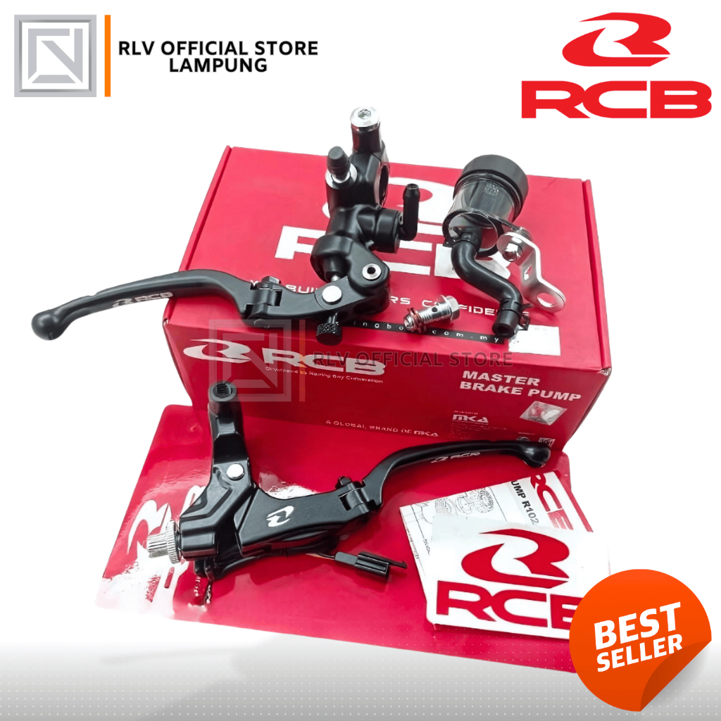 Jual Master rem rcb racing boy S1 Radial 14MM kanan/kiri Original universal - Rem motor matic ...