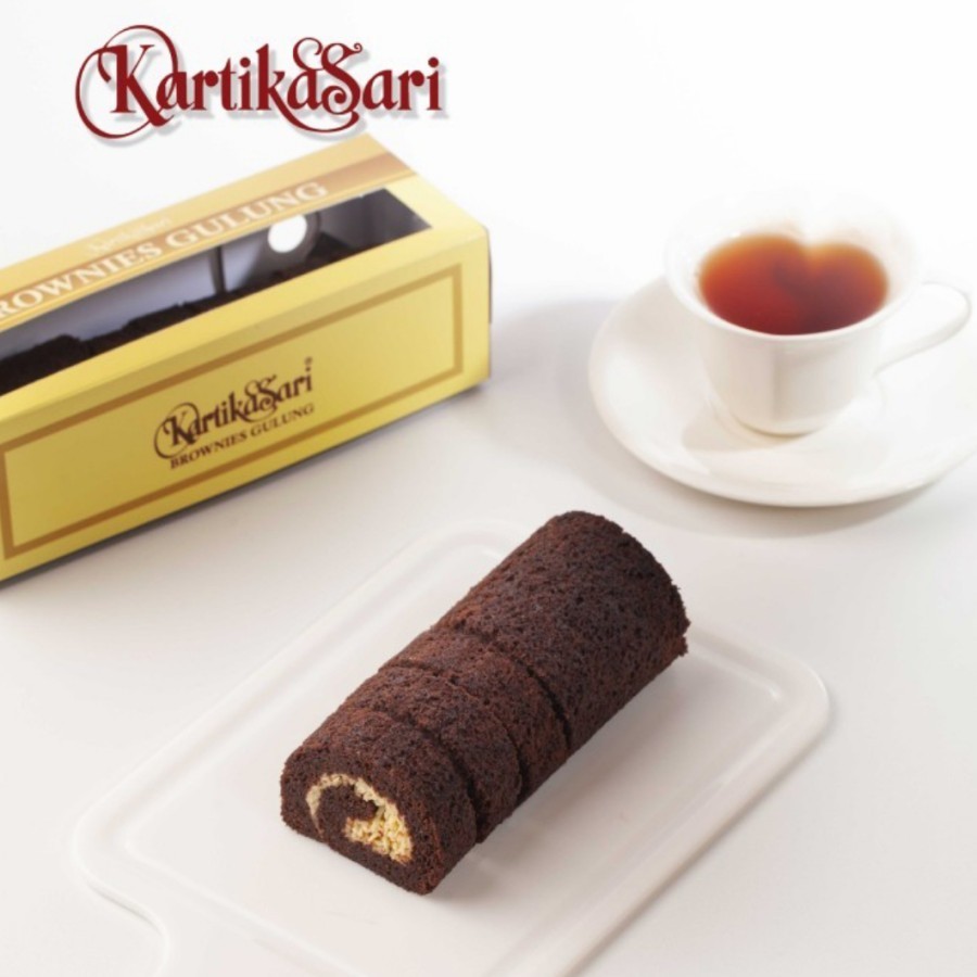 Jual Brownies Bronis Gulung Kartika Sari Keju Coklat Kacang makanan ...