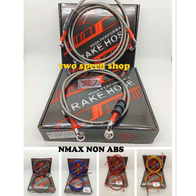 Jual Kabel Selang Rem Depan Belakang Set TR7 MODEL TDR Carbon Nmax Old Nmax New Non ABS High ...