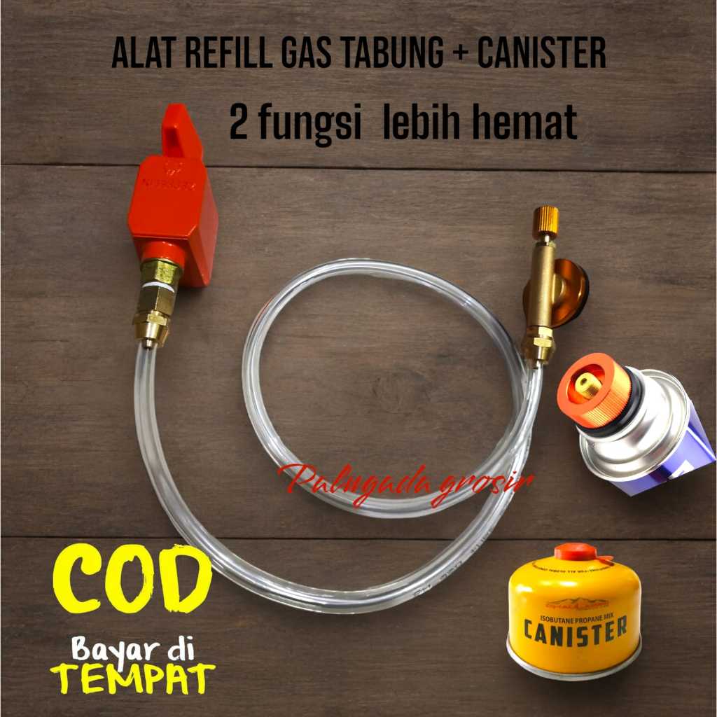 Jual zeppelin alat refill isi ulang gas tabung kaleng + tabung canister ...