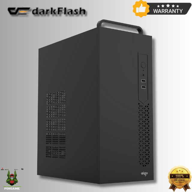 Jual AIGO Q16 M-ATX Office PC Casing [Include PSU 400 WATT + 1 Fan ...