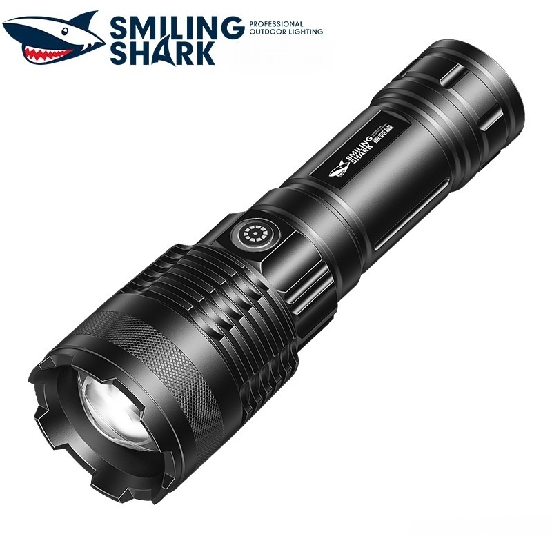 Jual SENTER LED SMILING SHARK SD-5229 M60 60W - ZOOM - CAHAYA TERANG ...