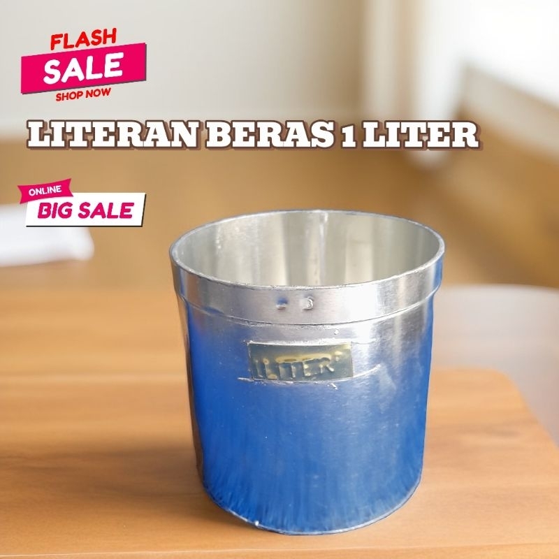 Jual Literan beras takaran beras 1 liter | Shopee Indonesia