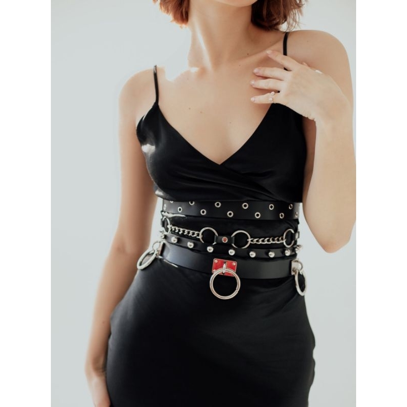 Jual BUTIK RINDU (LUSI) Obi BodyBelt harness Accessories Fashion show ...