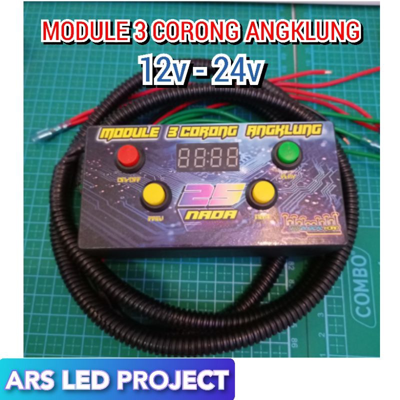 Jual MODUL 3 CORONG ANGKLUNG 25 NADA 12-24V | Shopee Indonesia