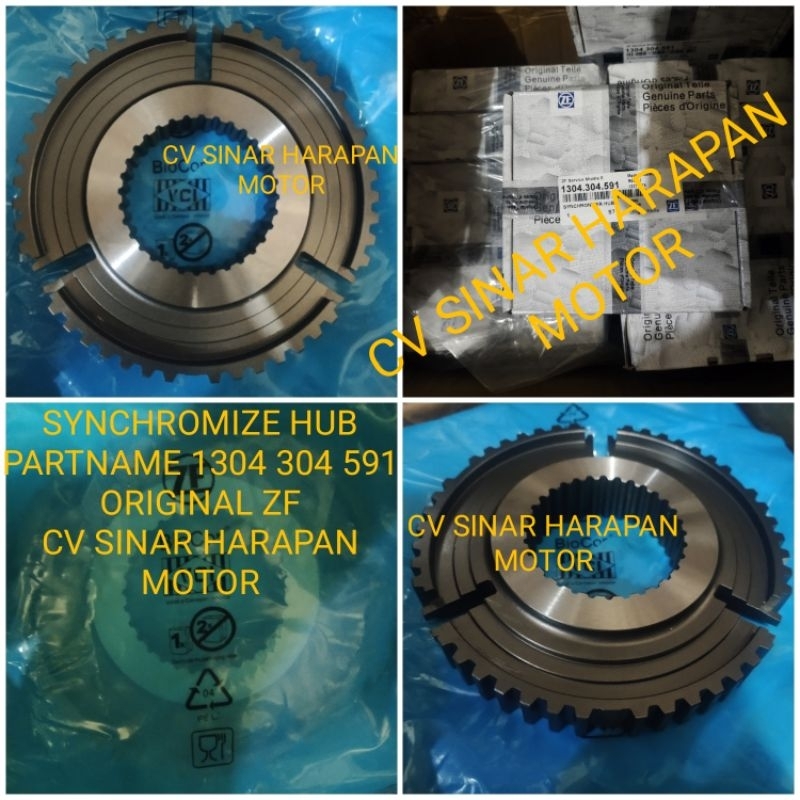 Jual ZF SYNCHRONIZER HUB 1304 304 591 GEARBOX TRUK HINO LOHAN FM260 ...