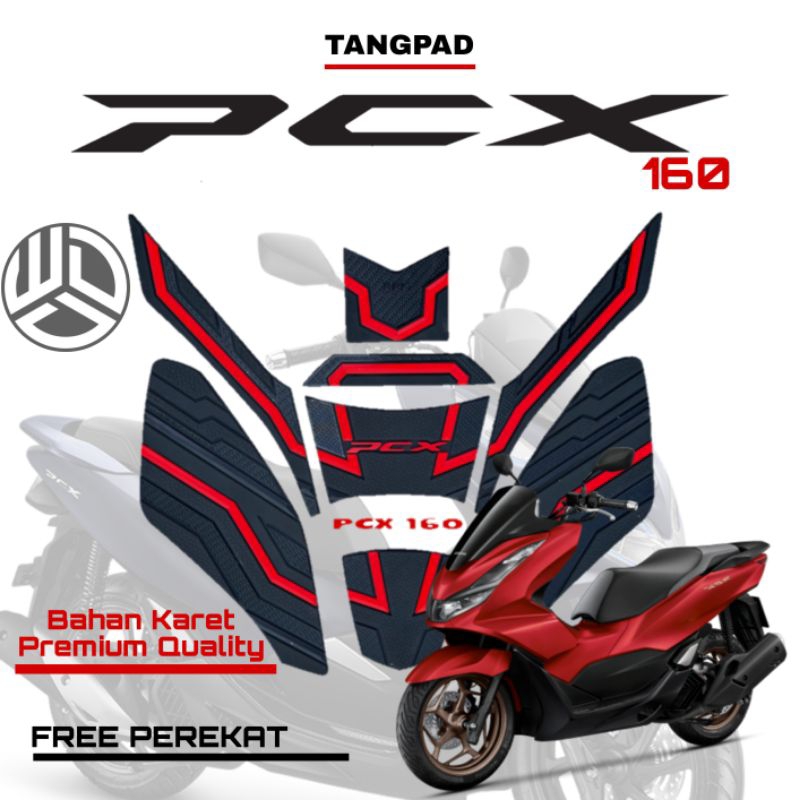 Jual Tangpad Pcx 160 Bahan Karet Premium Warna Tidak Luntur Body ...