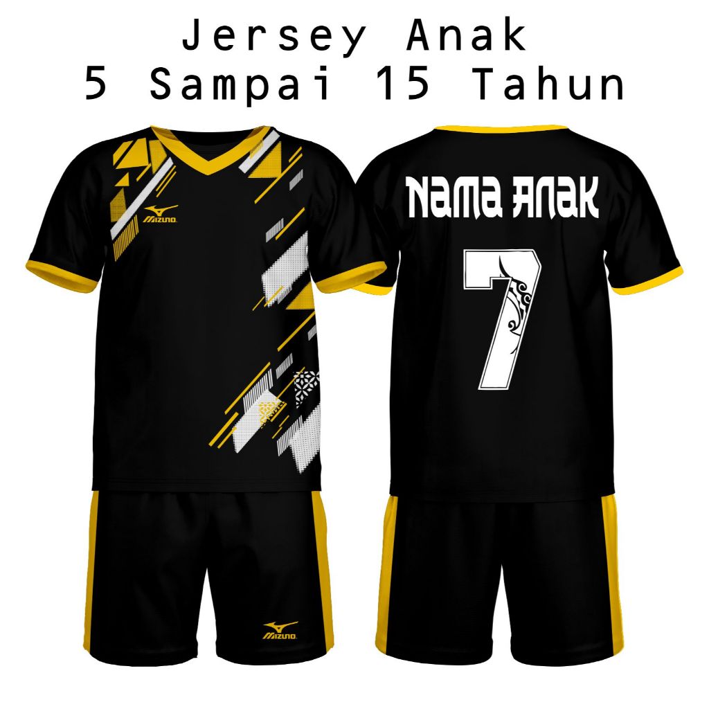 Jual Jersey Anak Pasang Nama Dan Nomor Jersey Futsal Custom Jersey Bola ...