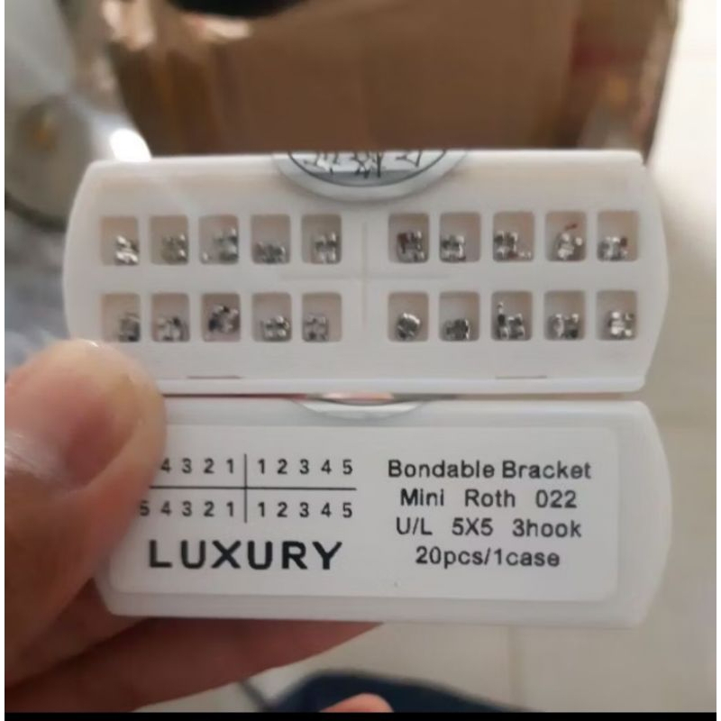 Jual BRACKET LUXURY MINI ROTH 3 HOOK 0.022 | Shopee Indonesia