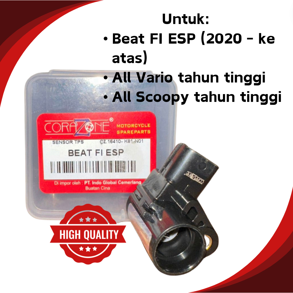 Jual SENSOR TPS BEAT FI ESP SCOOPY VARIO BEAT INJEKSI 2020 2021 2022 ...