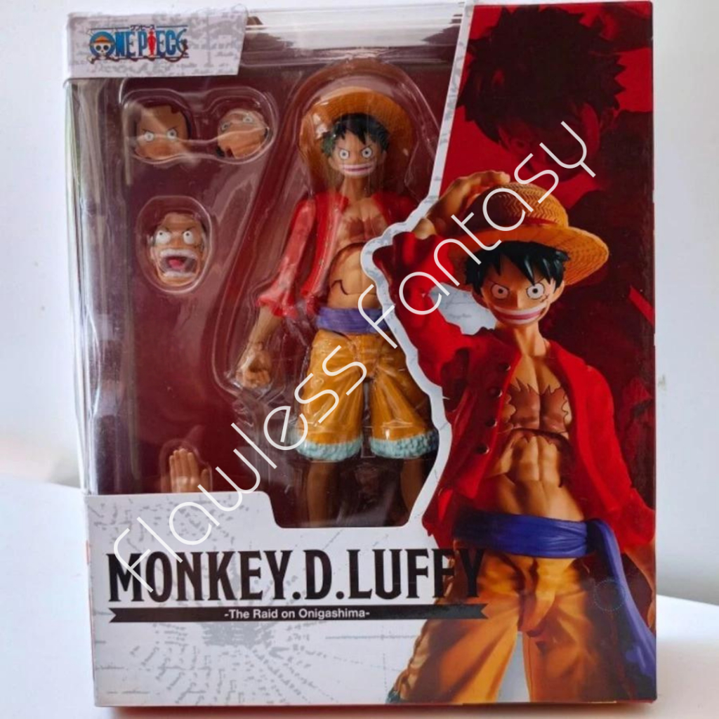 Jual S.H.Figuarts SHF Monkey D Luffy One Piece The Raid On Onigashima ...