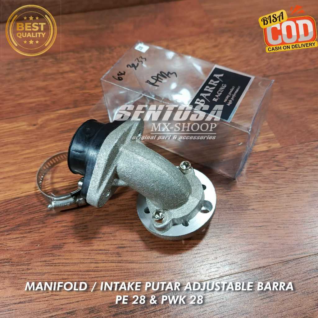 Jual MANIPOL / MANIFOLD / MANIPUL INTAKE KARBU PE 28 / PWK 28 UNIVERSAL MOTOR BEBEK | Shopee ...