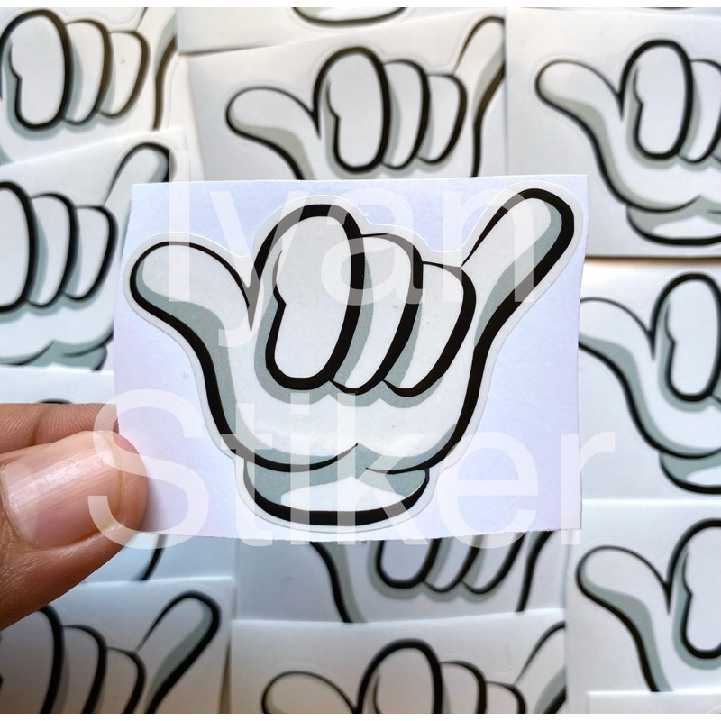 Jual Stiker Tangan Metal Stiker Sintak Cutting | Shopee Indonesia