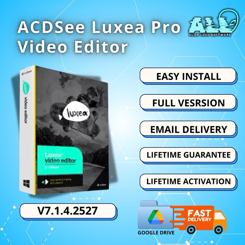 Jual ACDSee Luxea Pro Video Editor 2024 v7.1.4.2527 Full Version ...