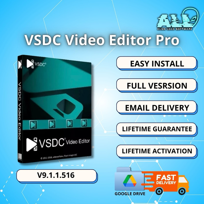 Jual VSDC Video Editor Pro 2024 v9.1.1.516 Full Version (Terbaru) | Shopee Indonesia