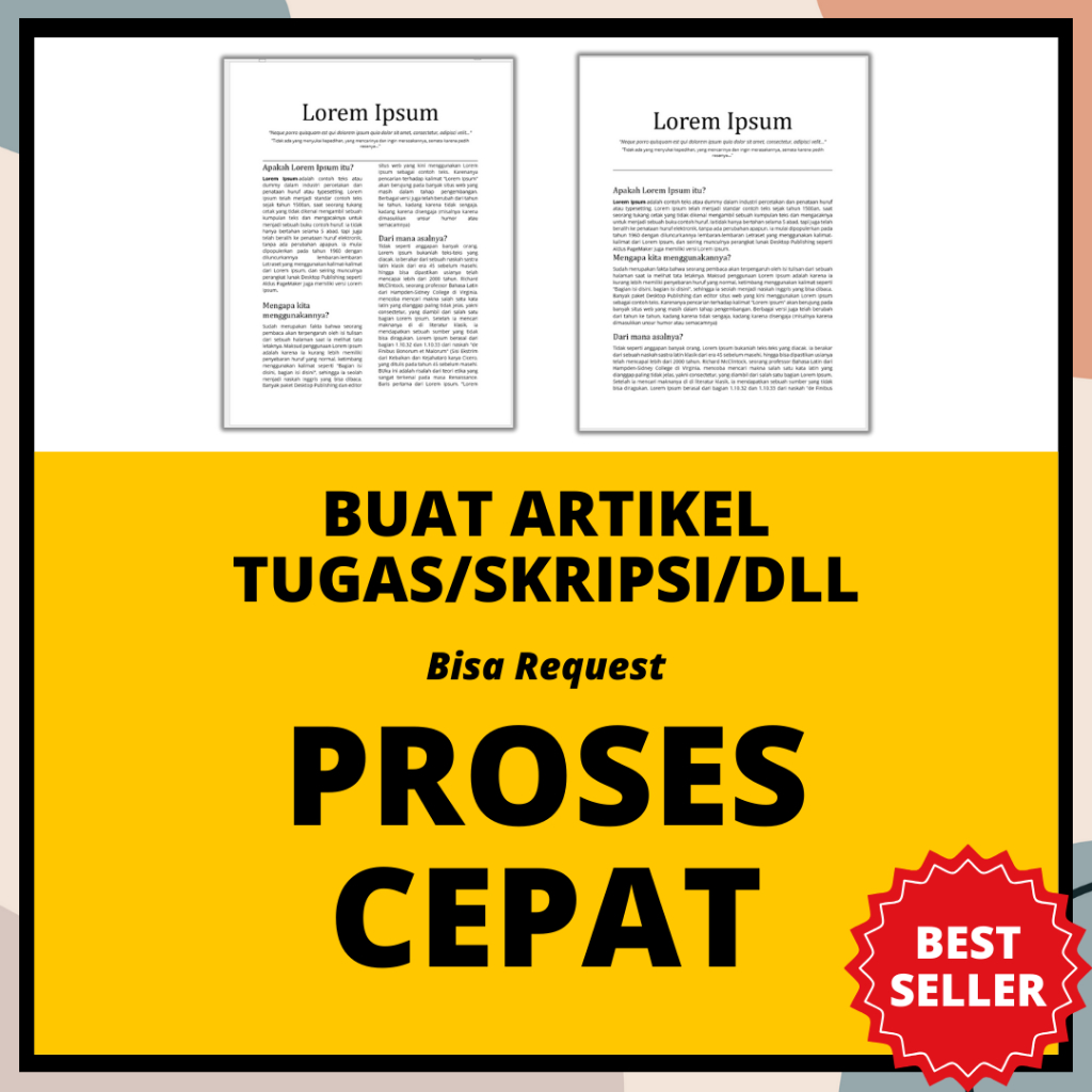 Jual Buat Artikel Ilmiah Penelitian | Shopee Indonesia