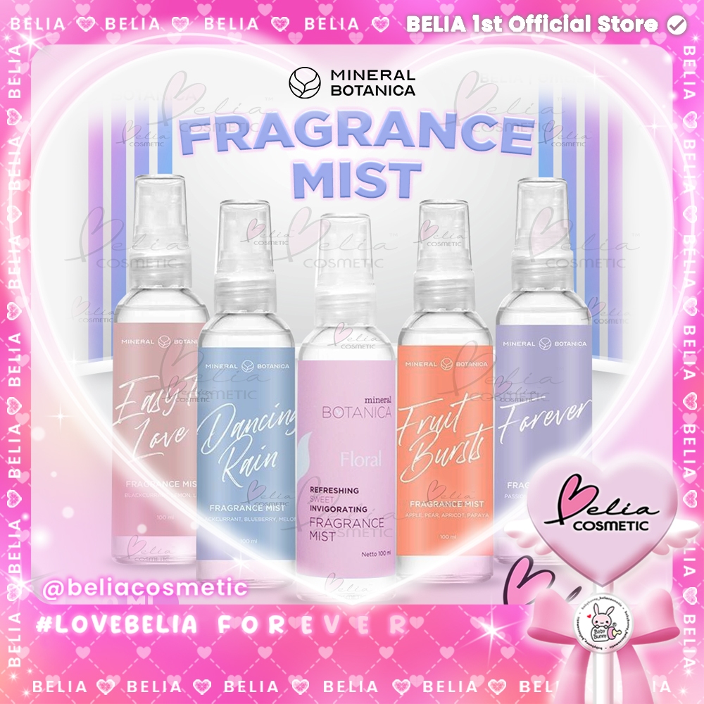 Jual BELIA MINERAL BOTANICA Fragrance Mist 100 mL | Fruit Bursts | Easy ...