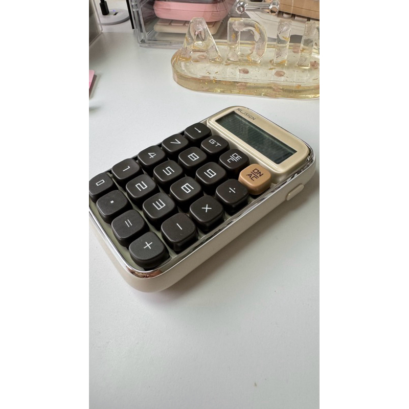 Jual Mechanical Calculator Beige | Kalkulator Mekanik | Shopee Indonesia