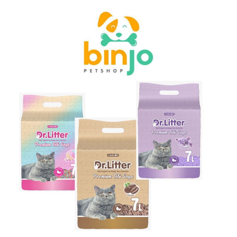 Jual Pasir Tofu Dr. Litter 7 Litter | Shopee Indonesia