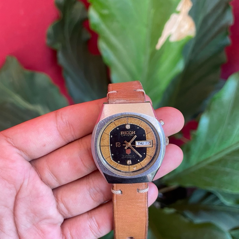 Jual jam tangan vintage ricoh crystal | Shopee Indonesia