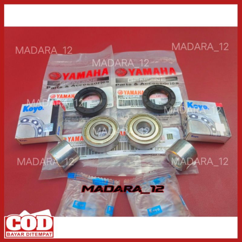 Jual bosh seal dan bearing laher fullset roda depan yamaha r25 mt25 ...