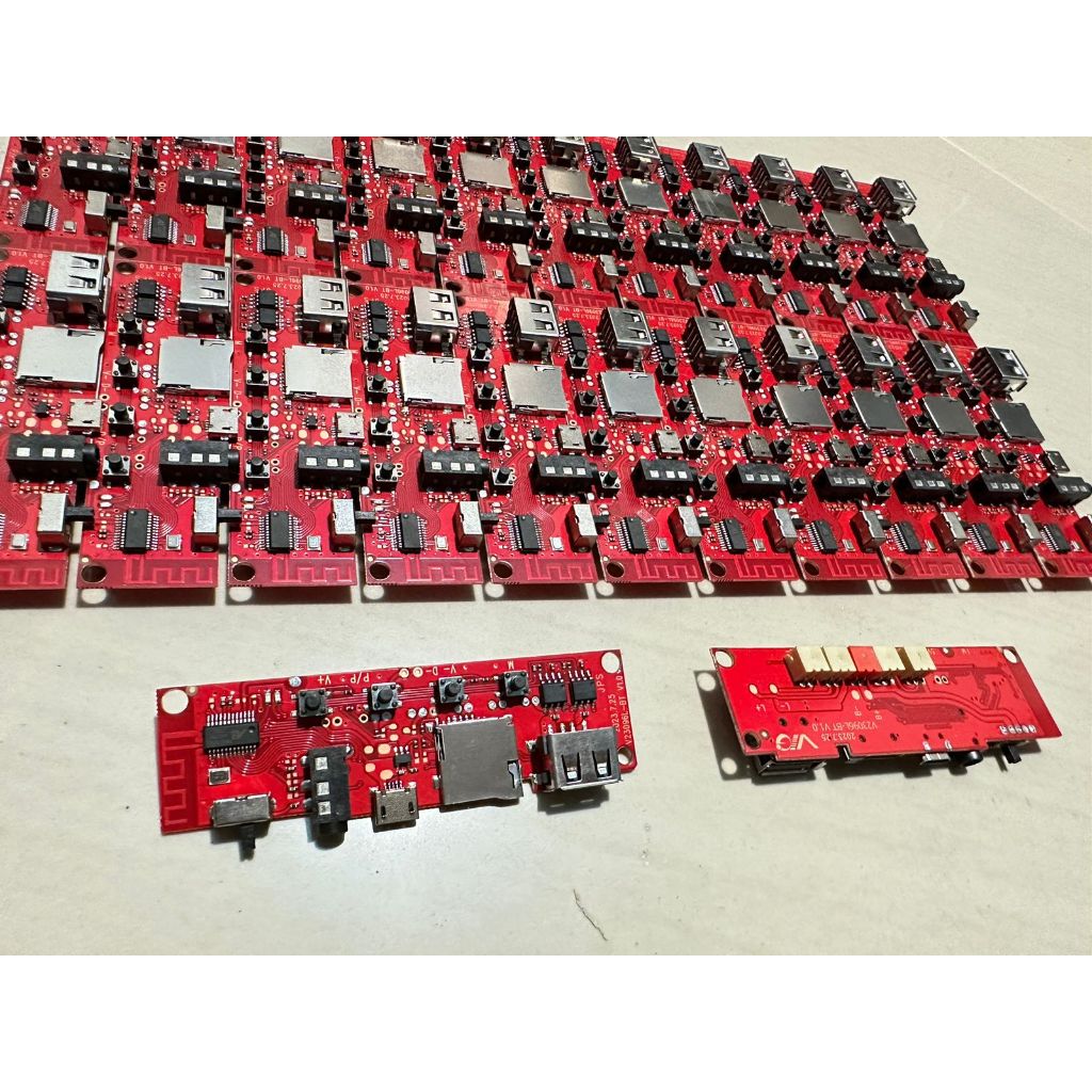 Jual 100% NEW PCB Modul Mp3 Bluetooth CHARE MINI M2 V1.0 Blue Fm Radio ...