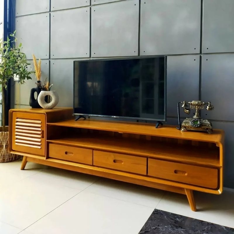Jual Bufet tv holikopter - meja rv retro minimalis - tv cabinet - meja ...