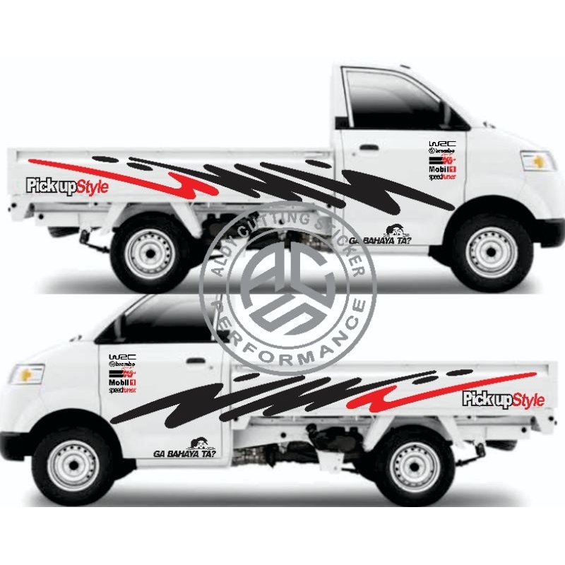 Jual STICKER STICKER CUTTING MOBIL PICK UP MEGA CARRY APV READY STOCK ...
