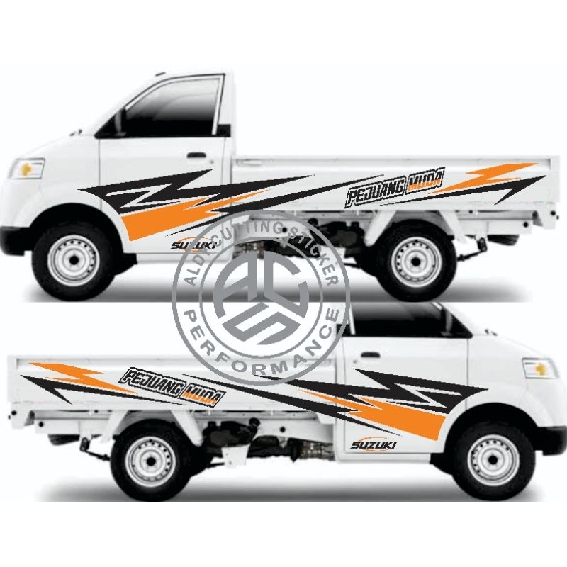 Jual STICKER STICKER CUTTING MOBIL PICK UP MEGA CARRY APV BISA GANTI ...