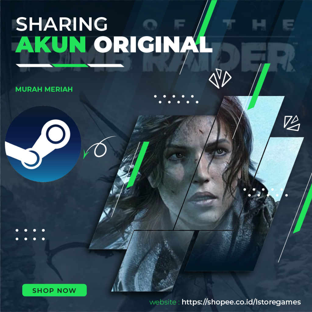 Jual Rise of the Tomb Raider 20 Year Celebration PC Sharing Original ...