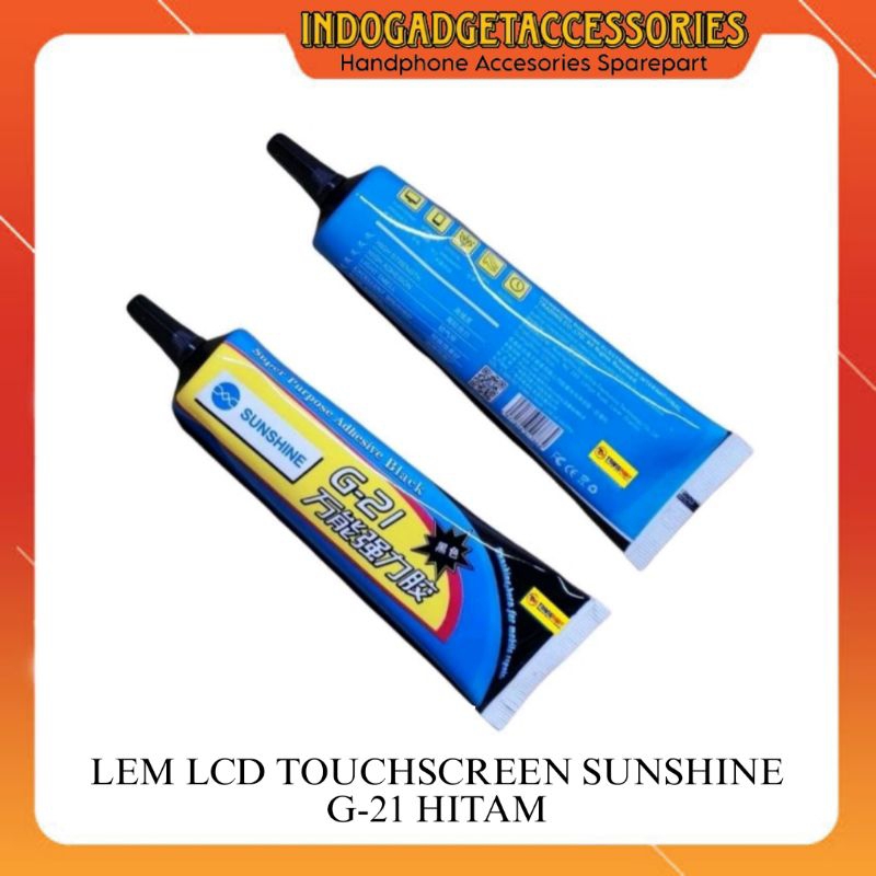 Jual LEM LCD TOUCHSCREEN SUNSHINE G-21 HITAM | Shopee Indonesia