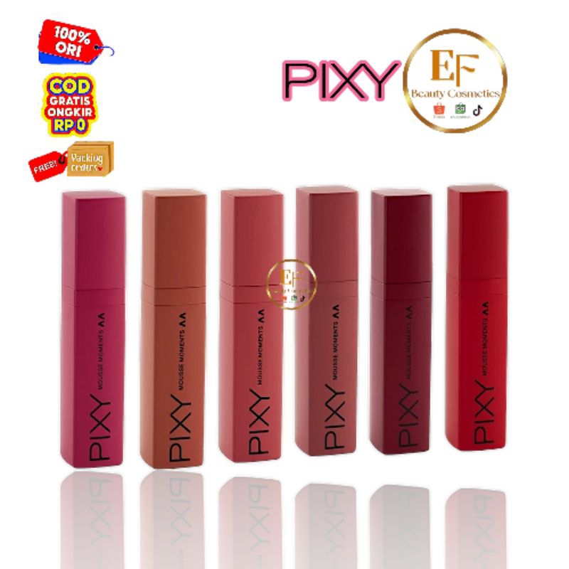 Jual PIXY Lip Mousse Moment Lipcream | Shopee Indonesia
