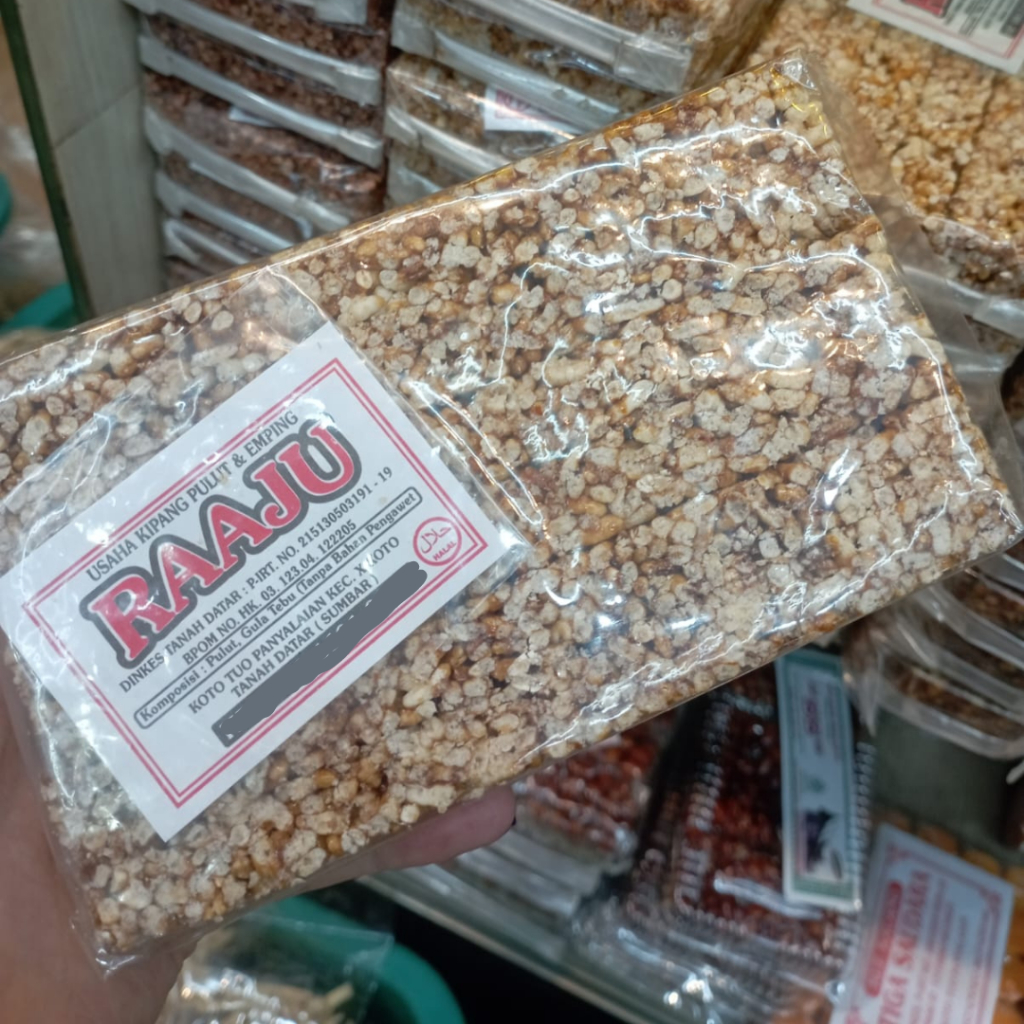 Jual Kipang Pulut Rajuu Cemilan Jajanan Padang Oleh oleh kampung ...