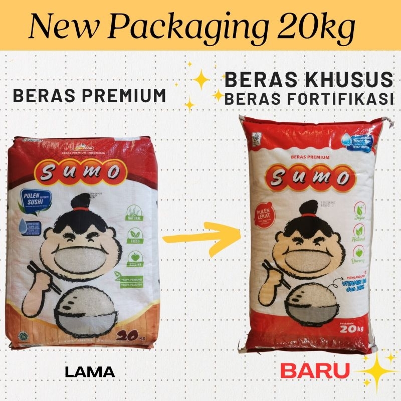 Jual beras sumo merah premium 20kg bandung | Shopee Indonesia