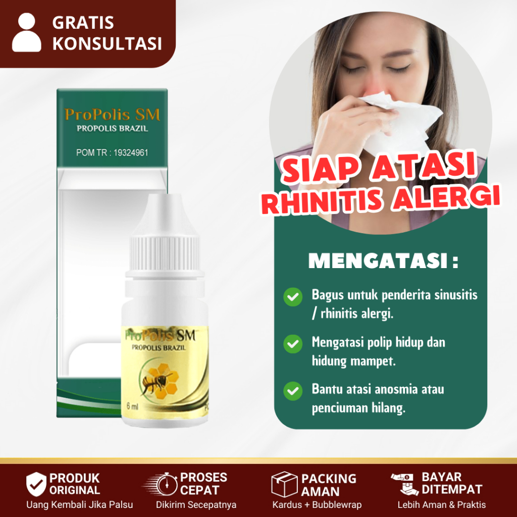 Jual Obat Rhinitis Alergi, Bersin Bersin, Hidung Tersumbat / Mampet ...