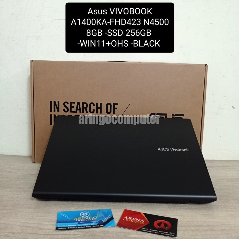 Jual Laptop Asus VIVOBOOK A1400KA-FHD423 N4500 8GB -SSD 256GB -WIN11 ...