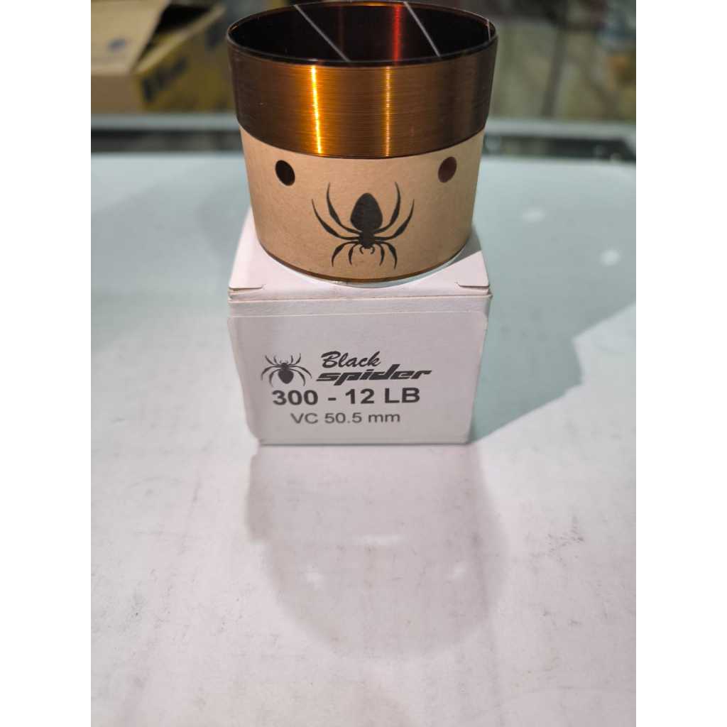 Jual Spool Speaker Black Spider 300 - 12 LB Diameter 50.5mm (2inc ...